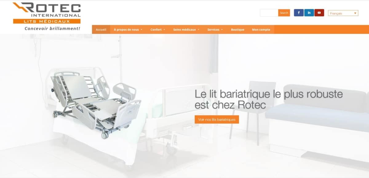 RotecBeds - BlackCatSEO Montreal Agency